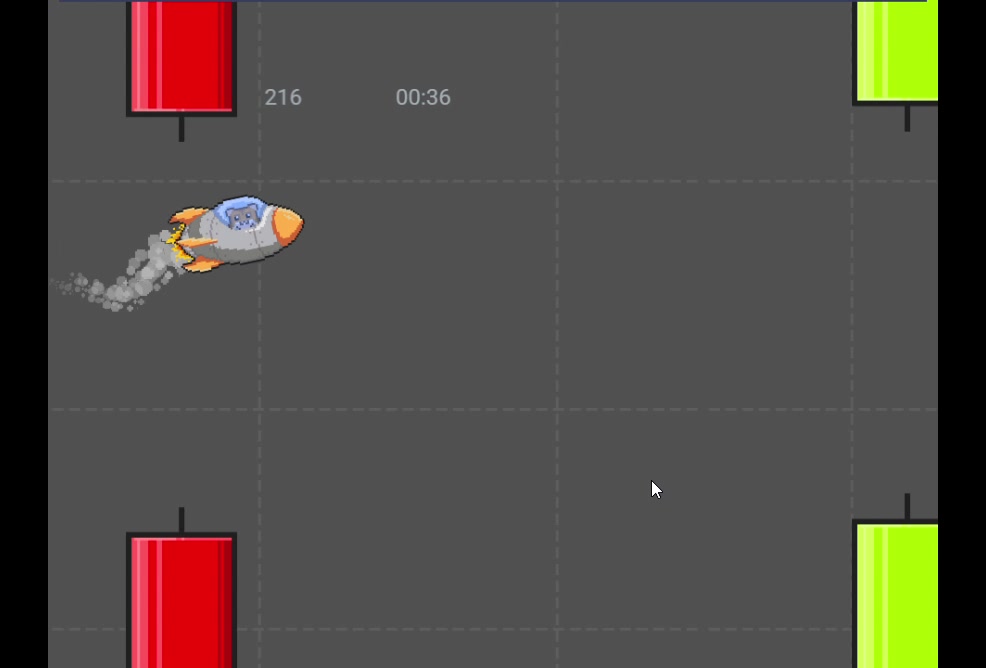 Juego Flappy Rocket - COS.TV