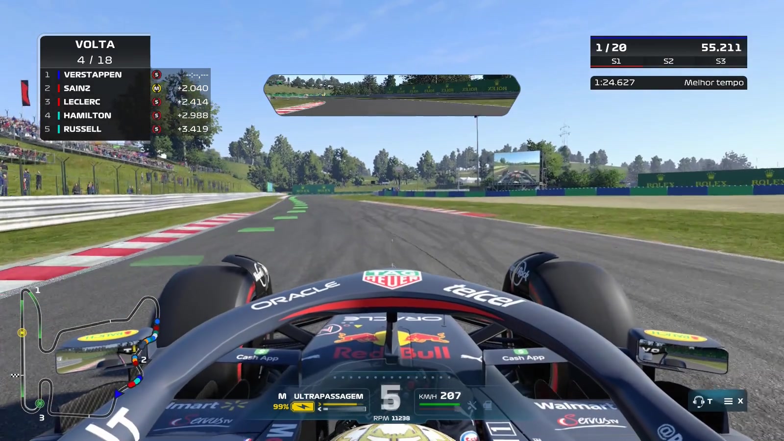 Formula1 2022 PC - GP Hungria - COS.TV