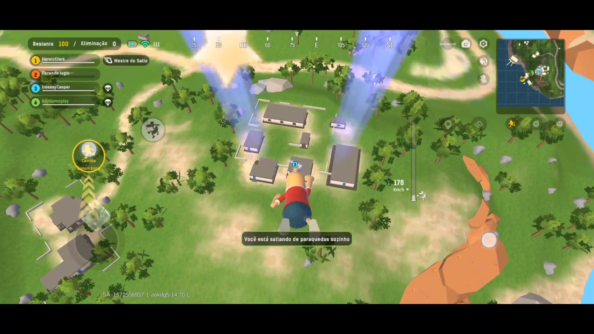 sausage man, primeira Gameplay, último vídeo do ano, obrigado a todos ...