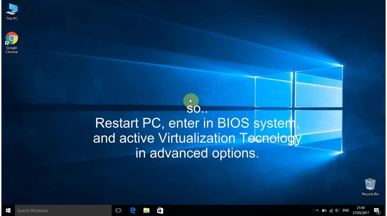 How to install Hyper V on Windows 10 - COS.TV