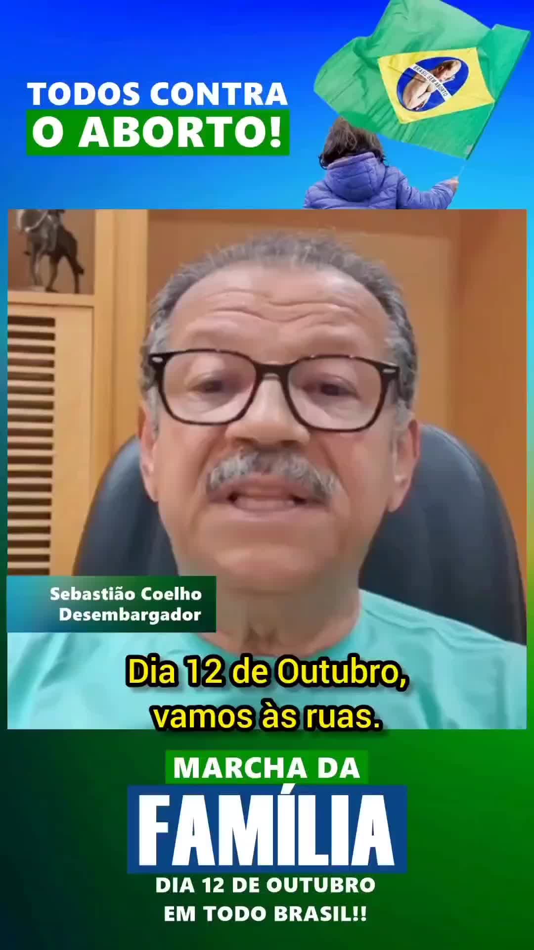 Dia 12 em todo Brasil, todos a rua lutar pelo Brasil. - COS.TV