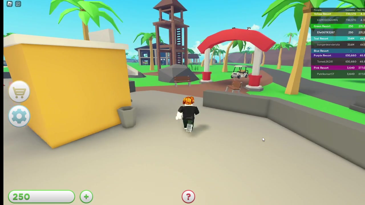 Oyunda yeni Park ve yollar yaptık-Roblox Tropical Resort Tycoon (Oyunun ...