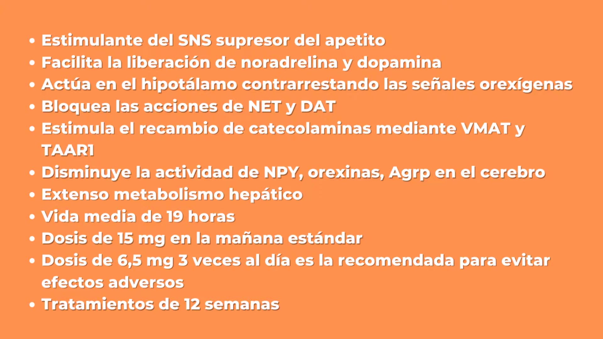 Fentermina Acxion Tratamiento farmacologico obesidad - COS.TV