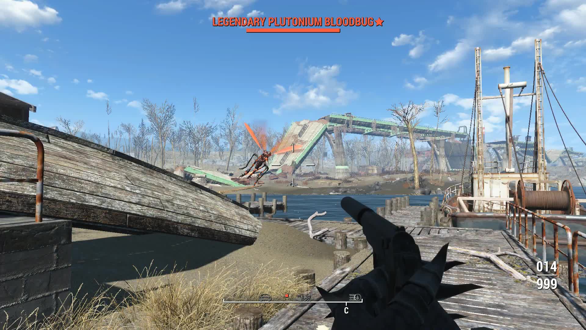 Fallout 4 +Моды Boss №75 Legendary Plutonium Bloodbug - COS.TV