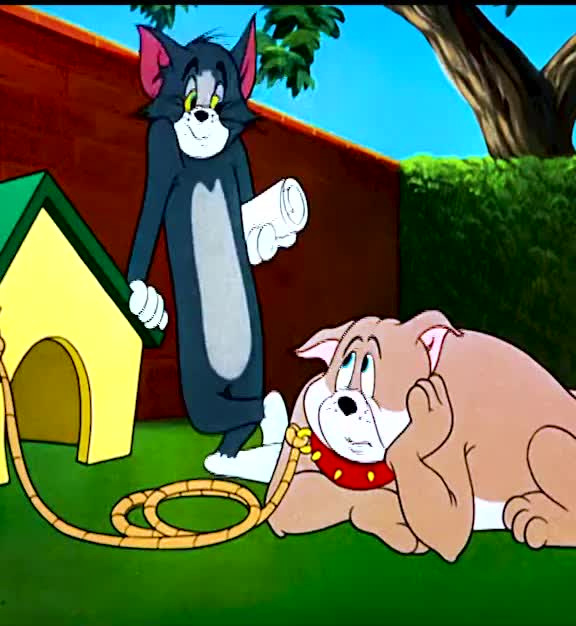 Funny Tom and Jerry Tom gets stronger 😂 - COS.TV