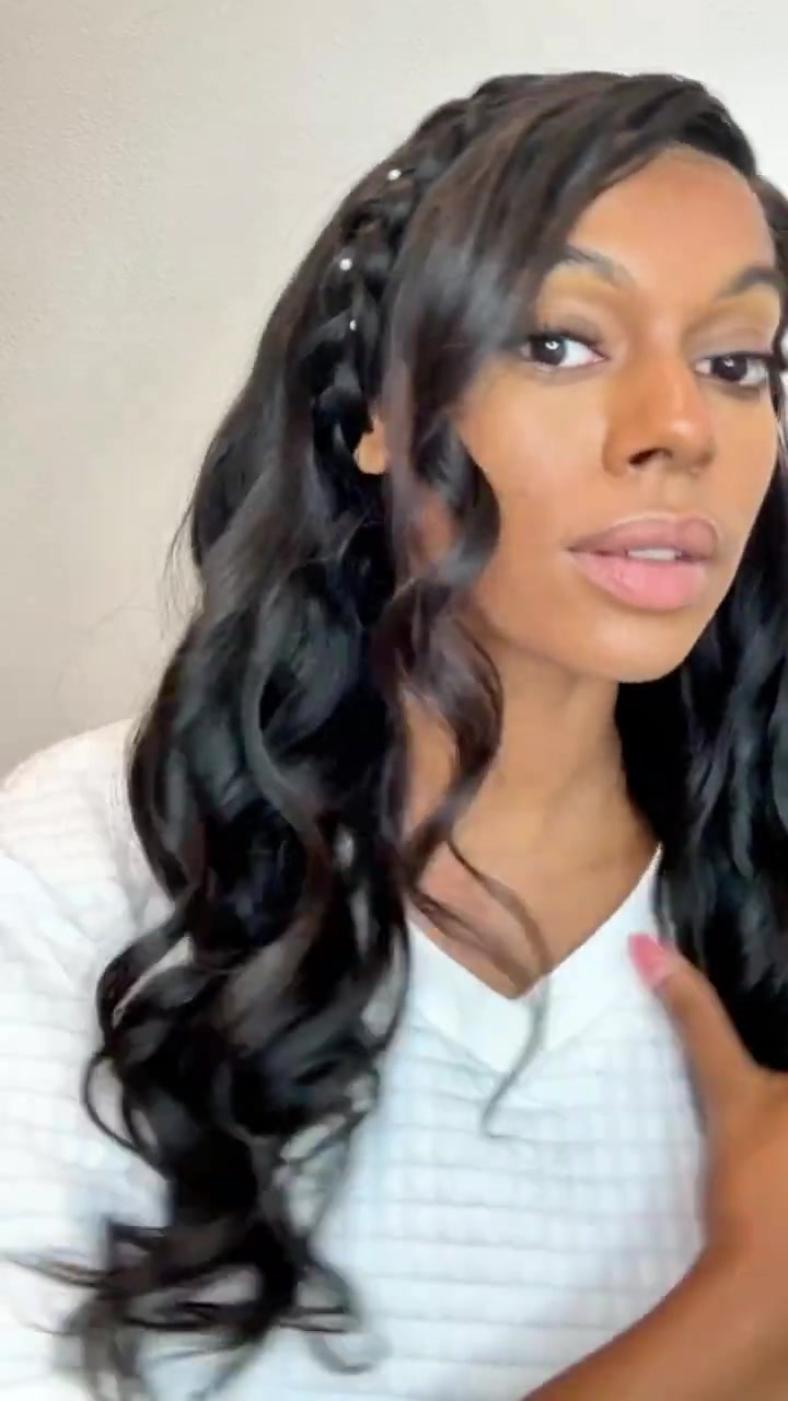 hairstyling easy hacks 645 fatimaareej #shorts.mp4 - COS.TV