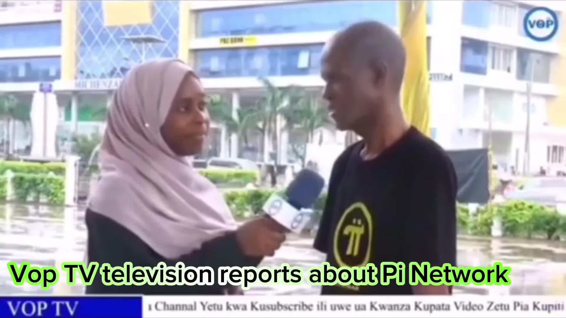 🔥🙃 Vop TV television reports about Pi Network #sangpicoin - COS.TV