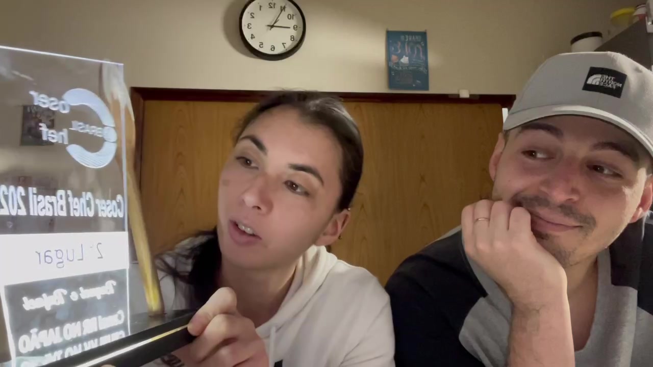 Chegou nosso troféu - Coser chef Brasil 2022 - COS.TV