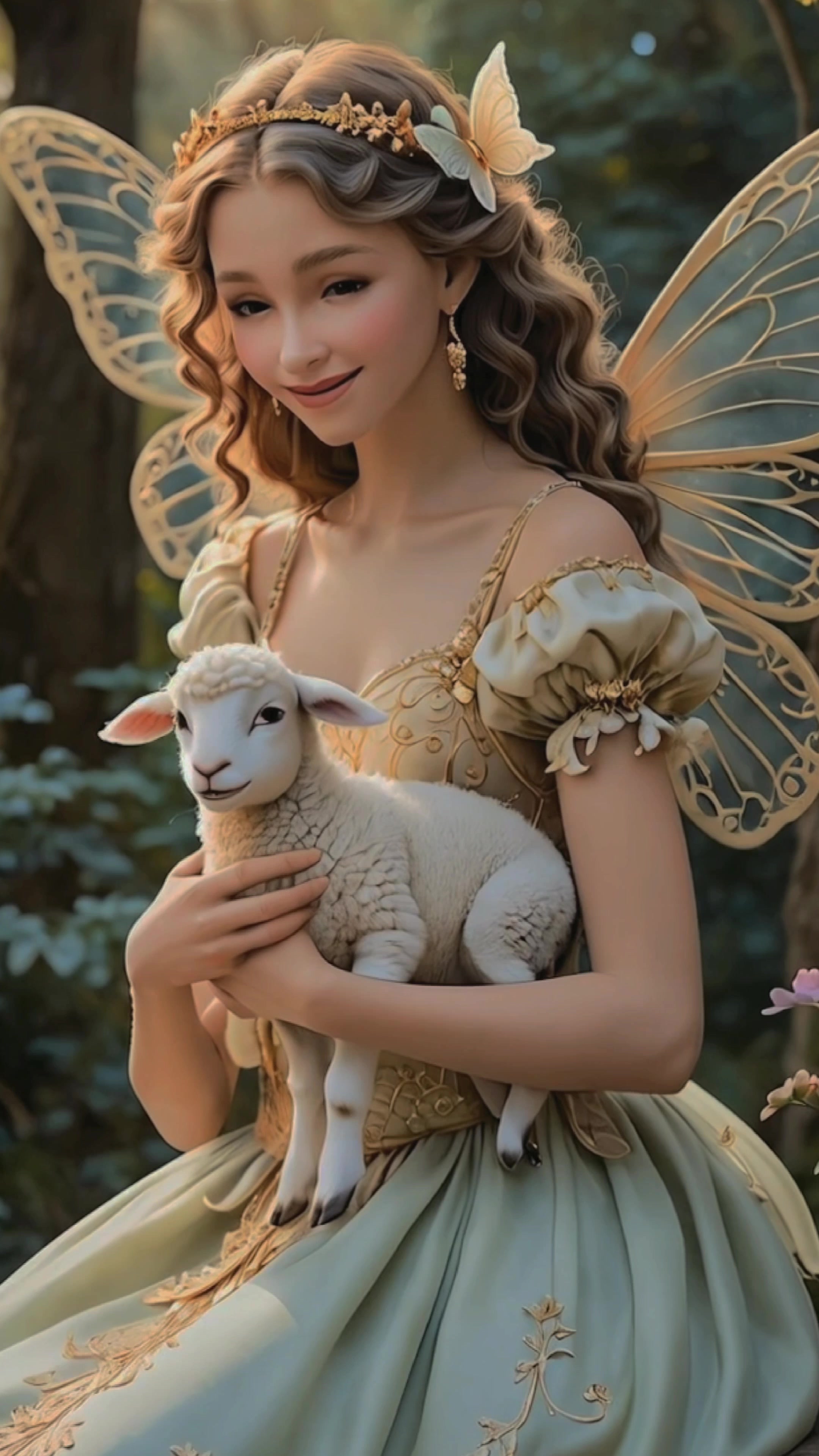 Cute girl with pets - COS.TV