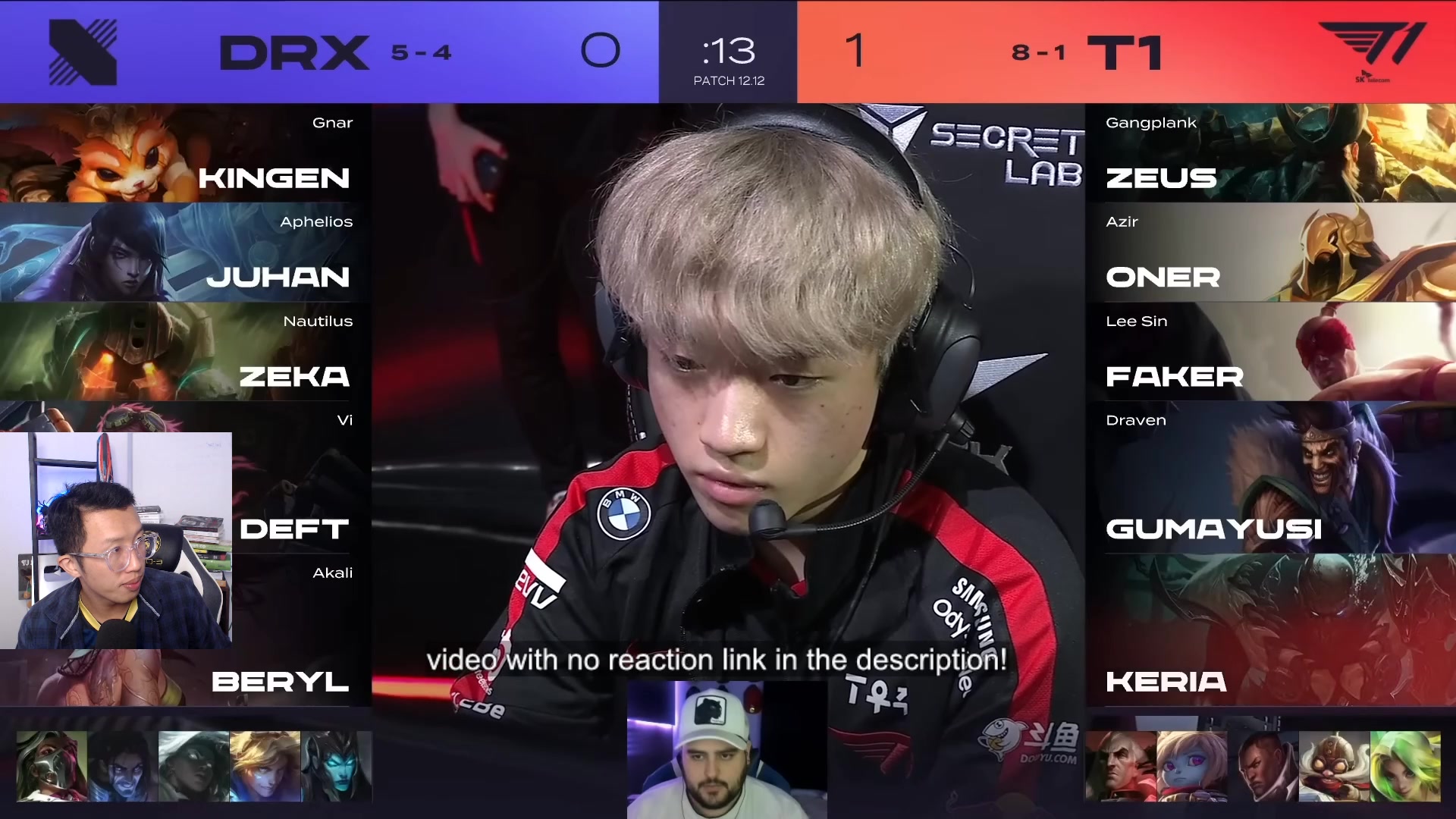 T1 VS DRX GAME 2, HACK TIỀN LIÊN TỤC FAKER VÀ ĐỒNG BỌN LẬT KÈO (LMHT)12.12 LCK MÙA HÈ 2022 - COS.TV