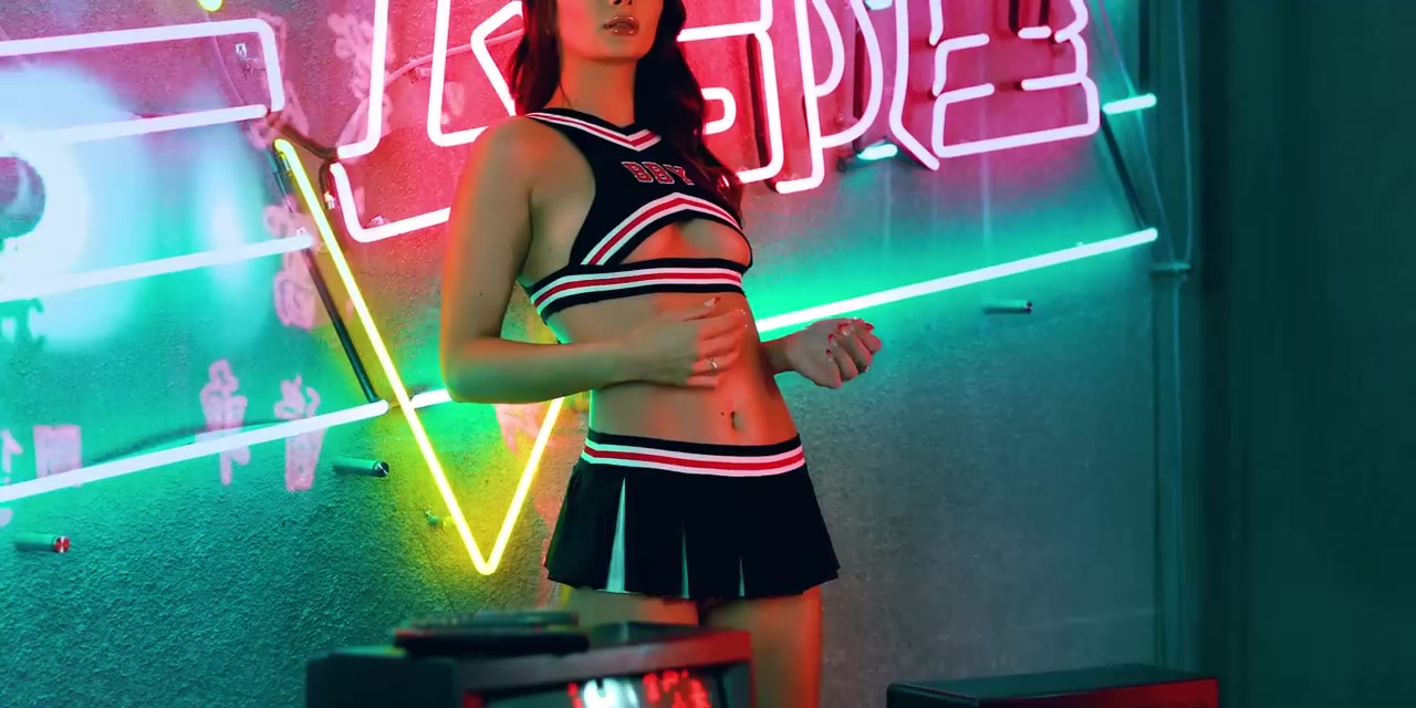 ALEXIS GRISWOLD - 'Retro Cheerleader' Cinematic Model Videoshoot - EVOKE Exclusive - COS.TV