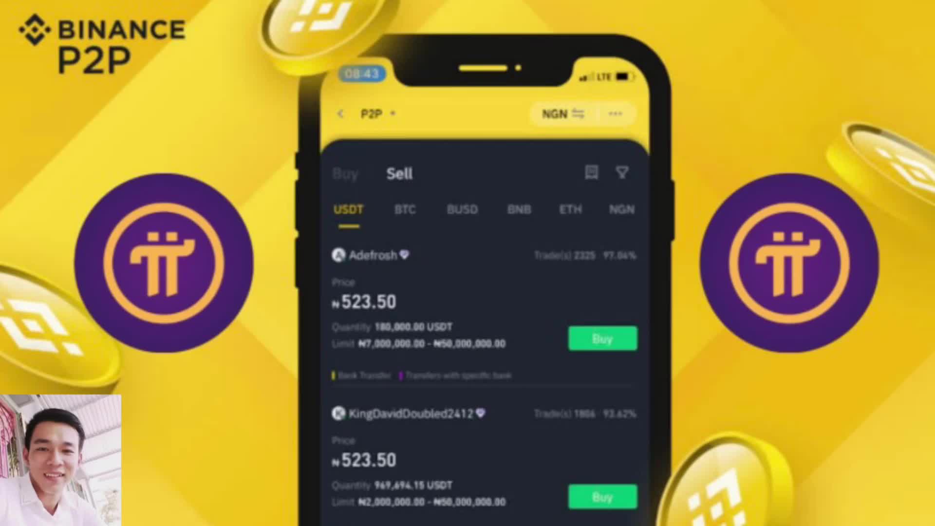 🔥🤩Bán Pi coin của bạn trên giao dịch Binance P2P #sangpicoin - COS.TV