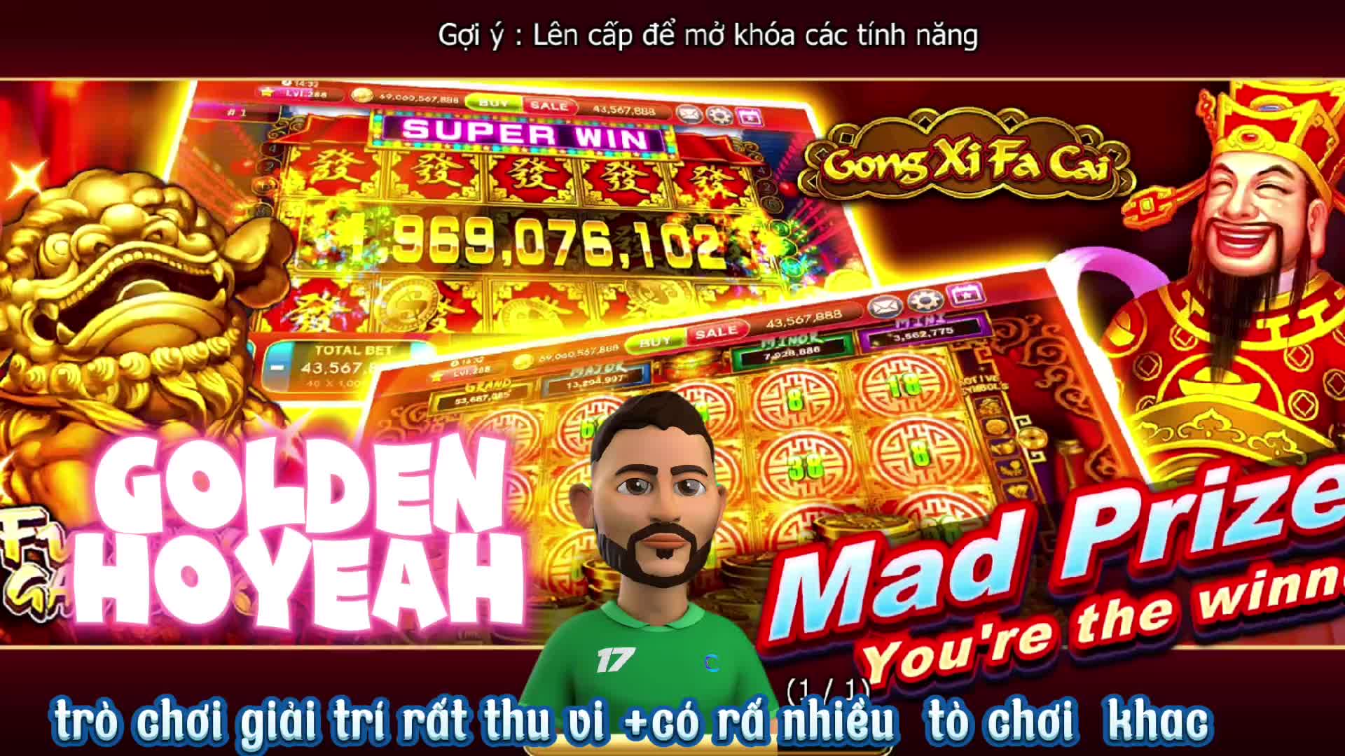 golden Hoyeah trò chơi giải trí + có rất nhiều trò chơi - COS.TV