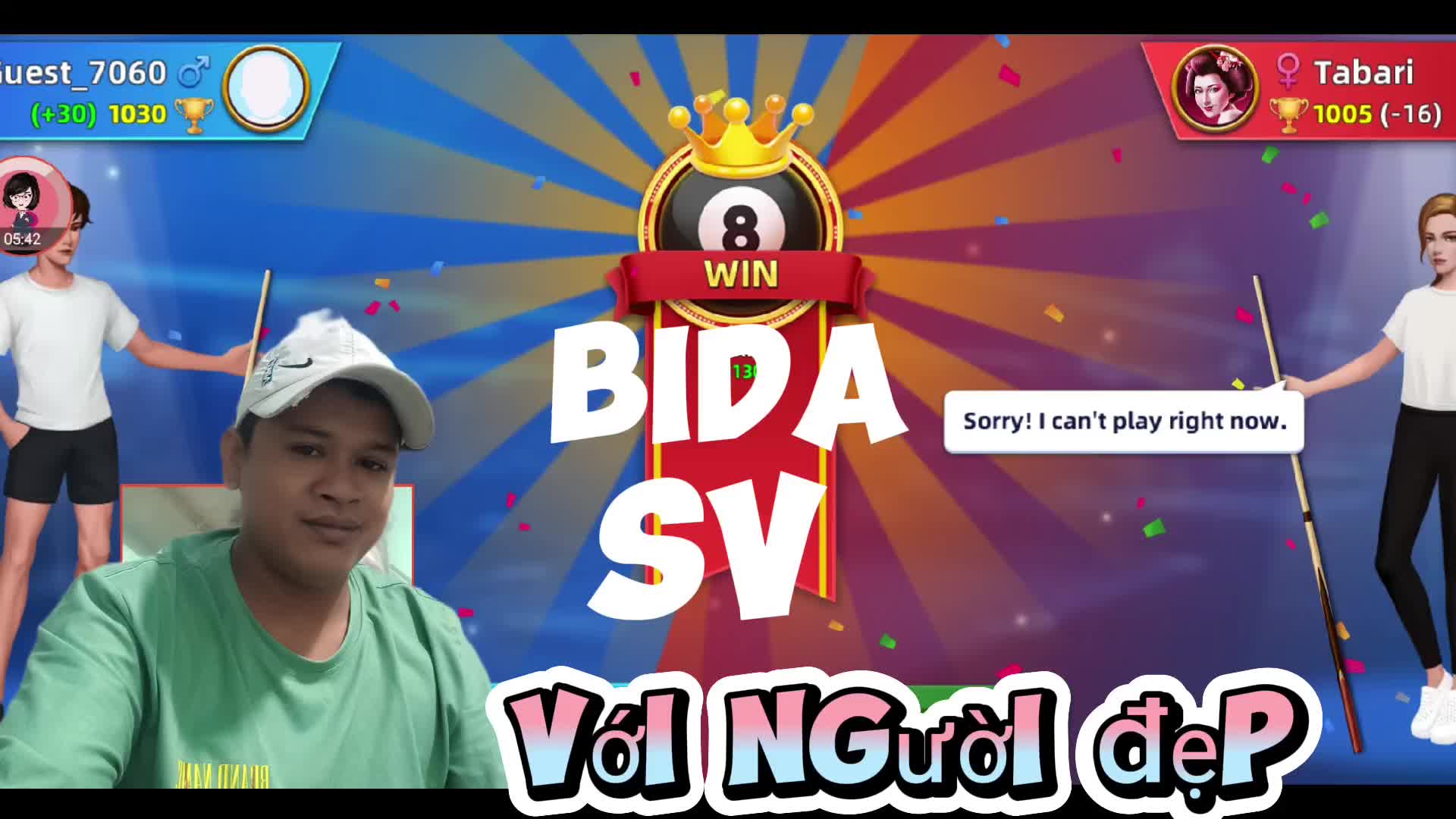 đánh bida vs giải trí với người đẹp - COS.TV