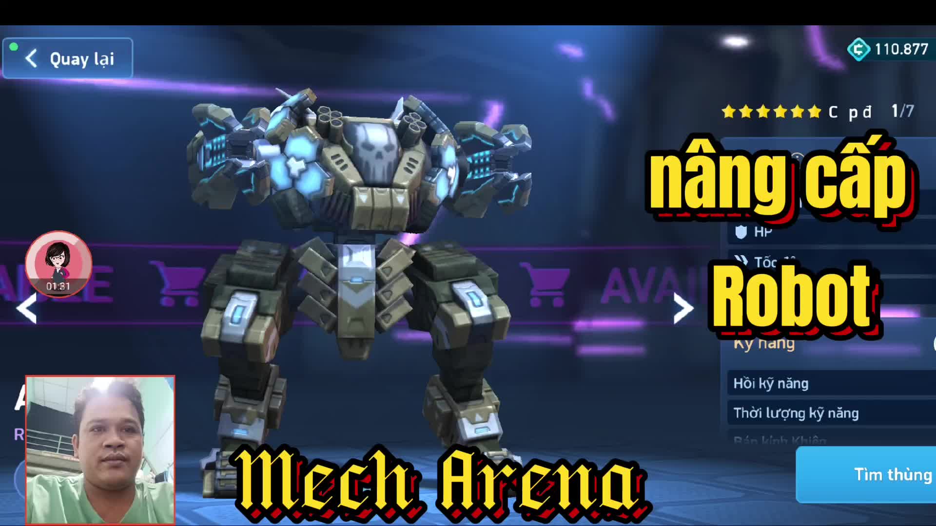 Hôm nay vao nâng cấp robot - COS.TV