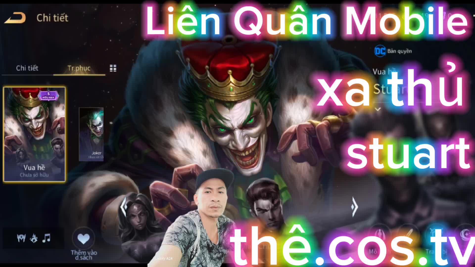 Liên Quân Mobile xả thủ ad stuart qua hấp dẫn 26☆02☆2024🫡🫰👍🥰🤔 - COS.TV