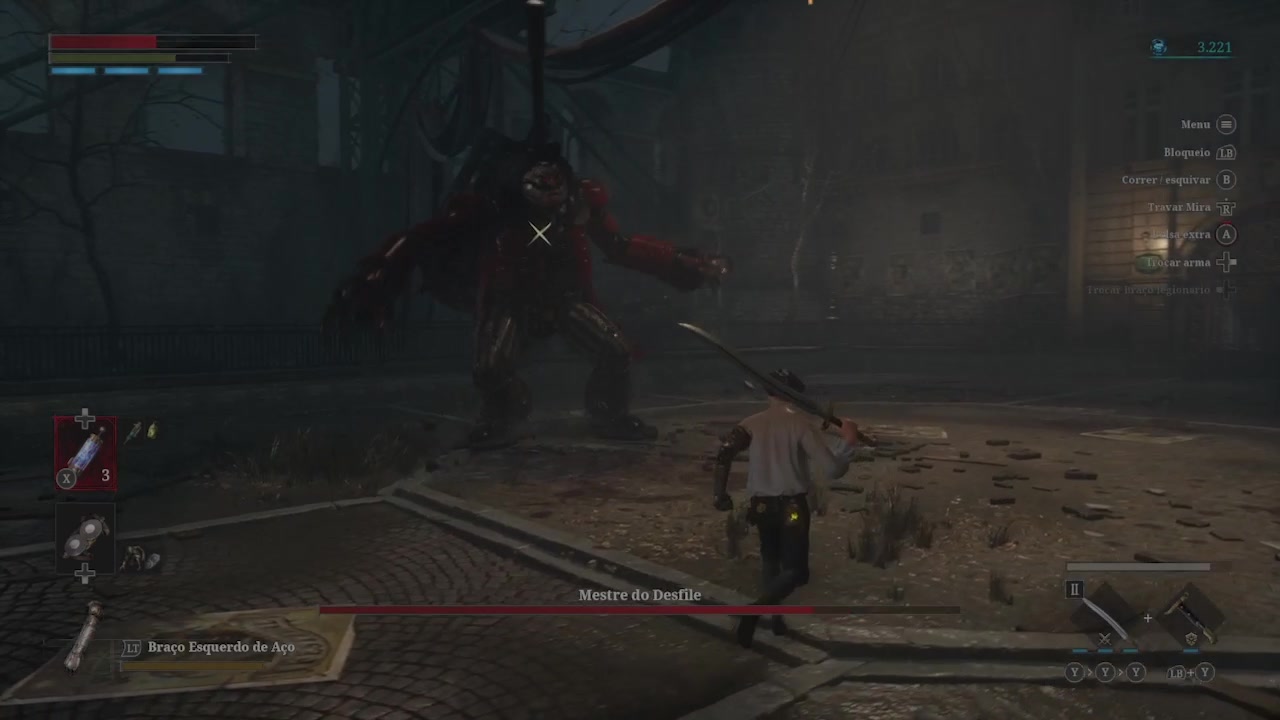 Lies of P Gameplay primeiro BOSS - COS.TV