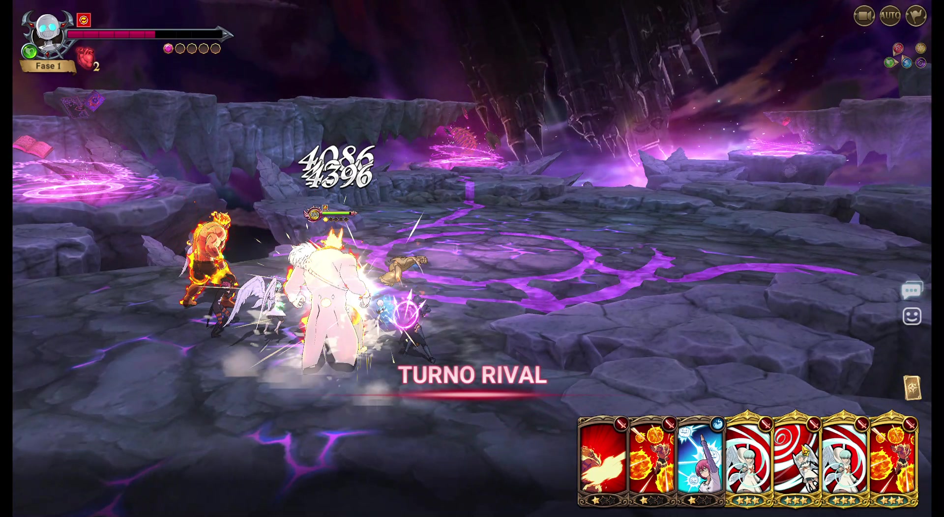 Batalla De Desastre De Valenti De La Obsesion En 7DS Grand Cross - COS.TV