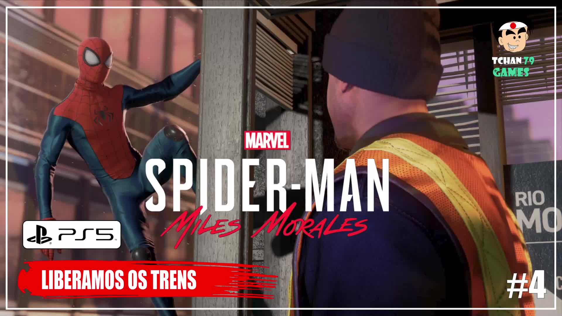Spider-Man Miles Morales(Gameplay PS5) Liberamos os trens #4 - COS.TV
