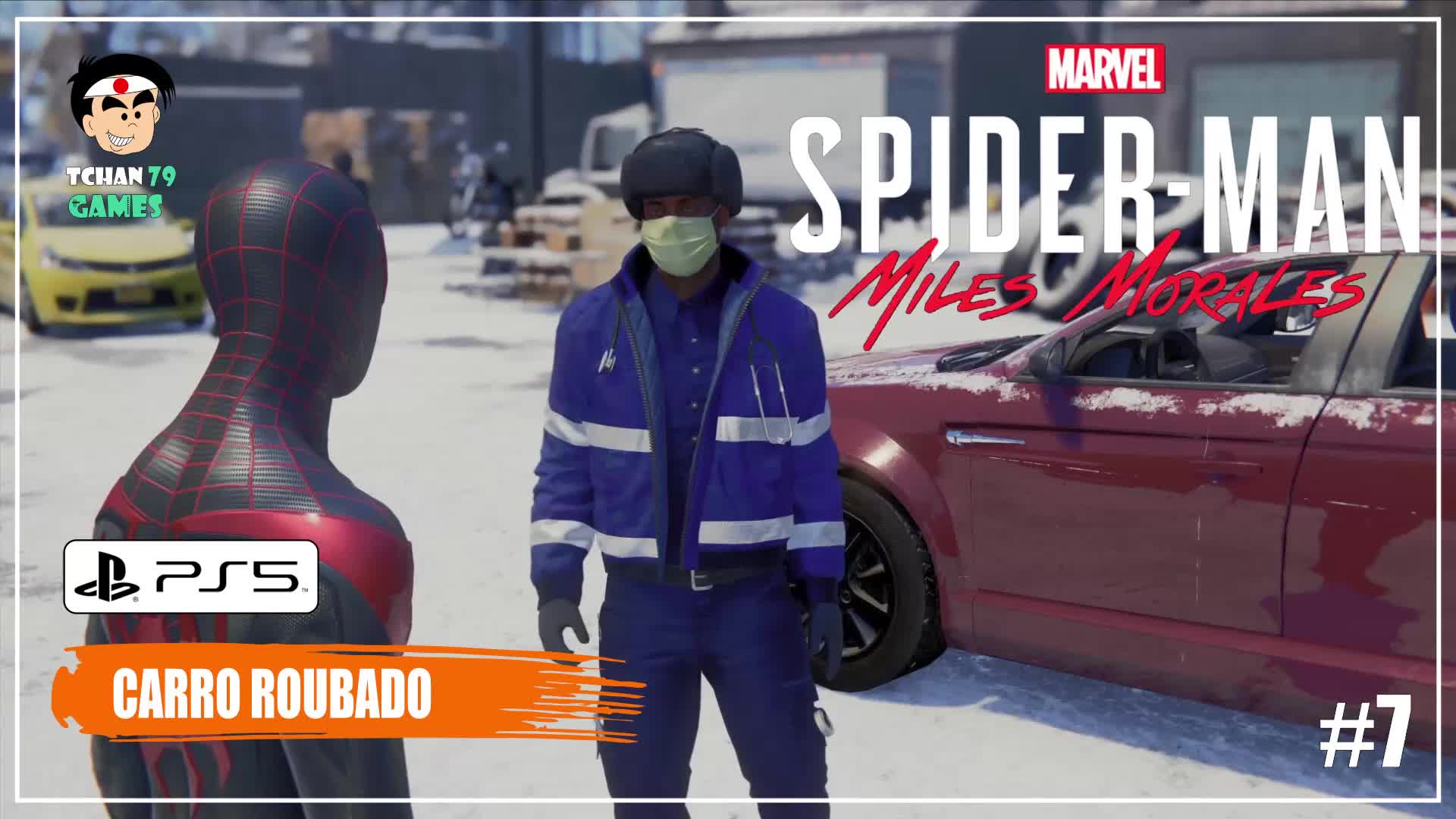 Spider-Man Miles Morales(Gameplay PS5) Carro Roubado #7 - COS.TV