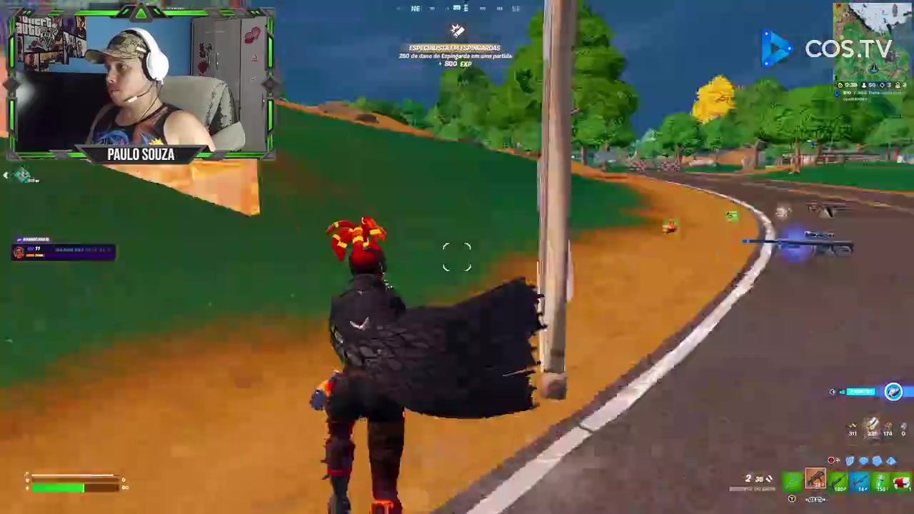 FORTNITE MODO SOLO NAO DEU BOM PAULO SOUZA - COS.TV.mp4 - COS.TV
