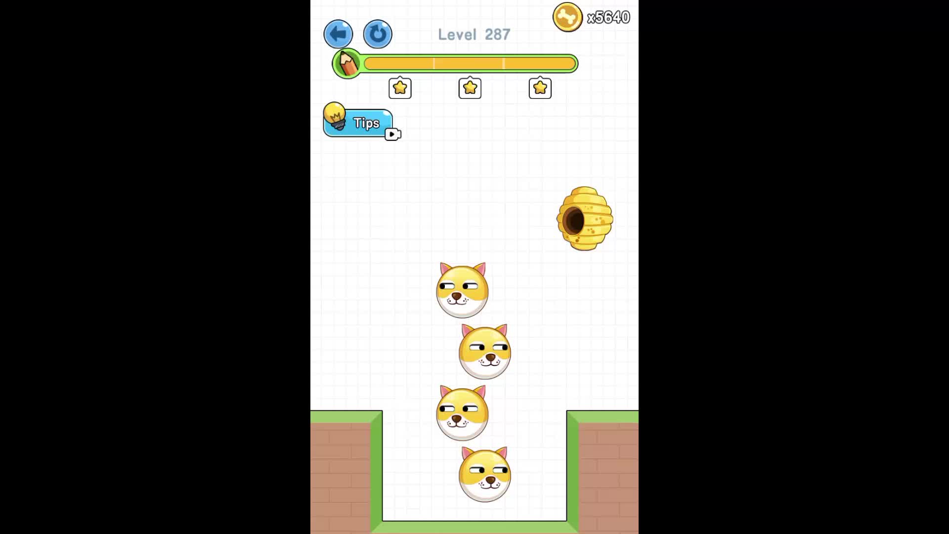 LEVEL 287 Yamil Gameplays in SAVE THE DOGE - COS.TV