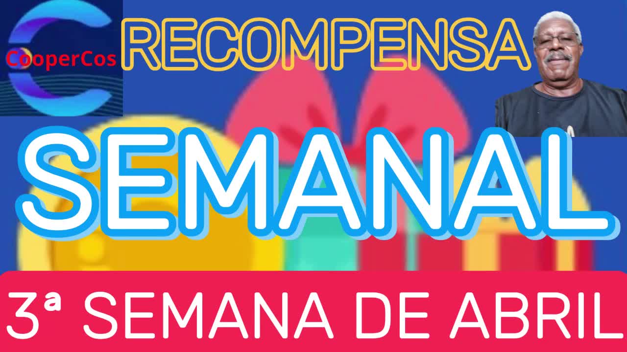 Recompensas Semanal CooperCos. Veja Desempenho do canal. - COS.TV