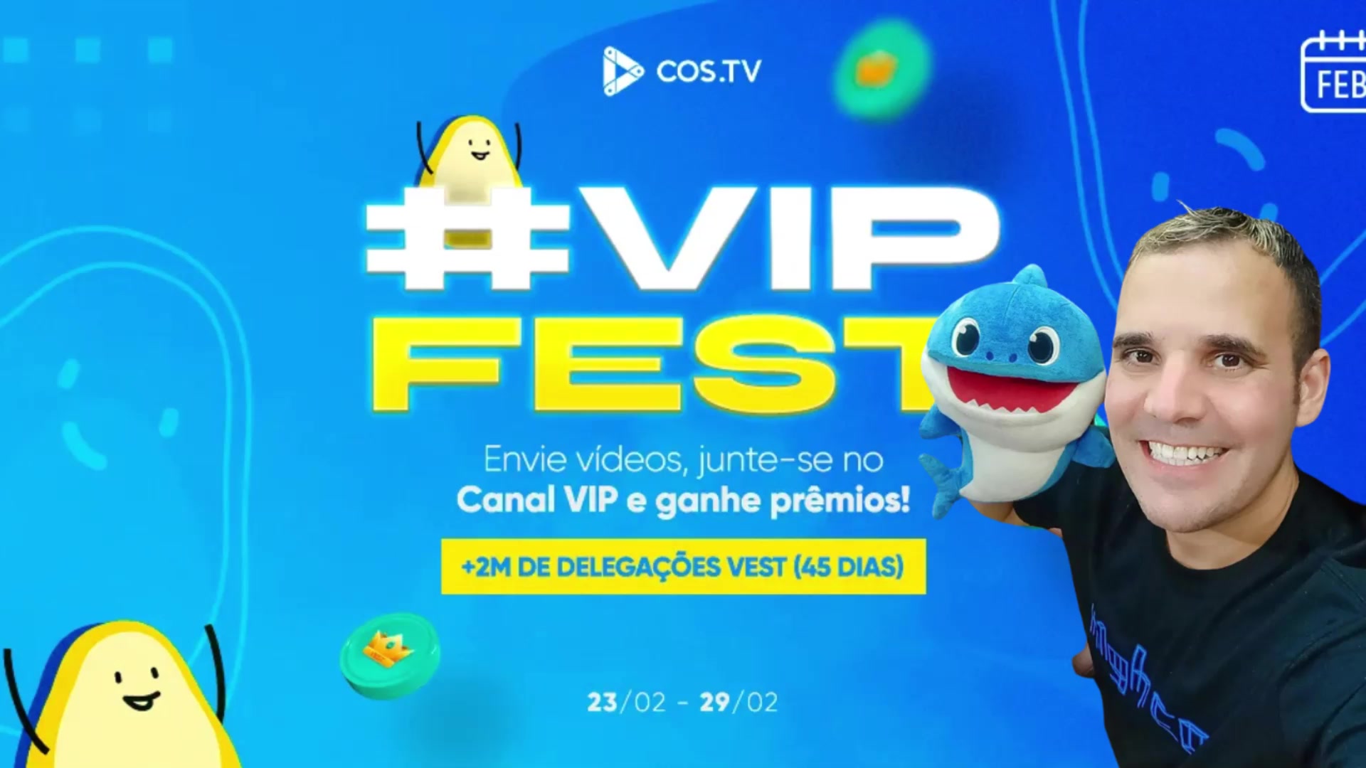 VEM PRA LIVE FICAR POR DENTRO DA NOVA CAMPANHA DA COS.TV - COS.TV