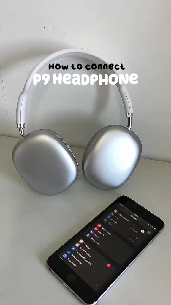 P9 Wireless Bluetooth Headphones With Mic Noise Cancelling Headsets ...