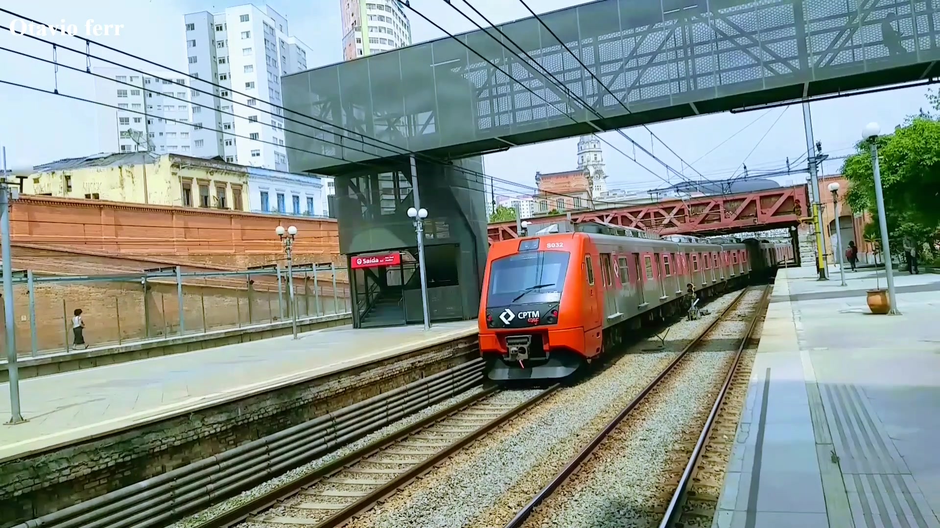 Trem Metropolitano de SP. - CPTM. - COS.TV