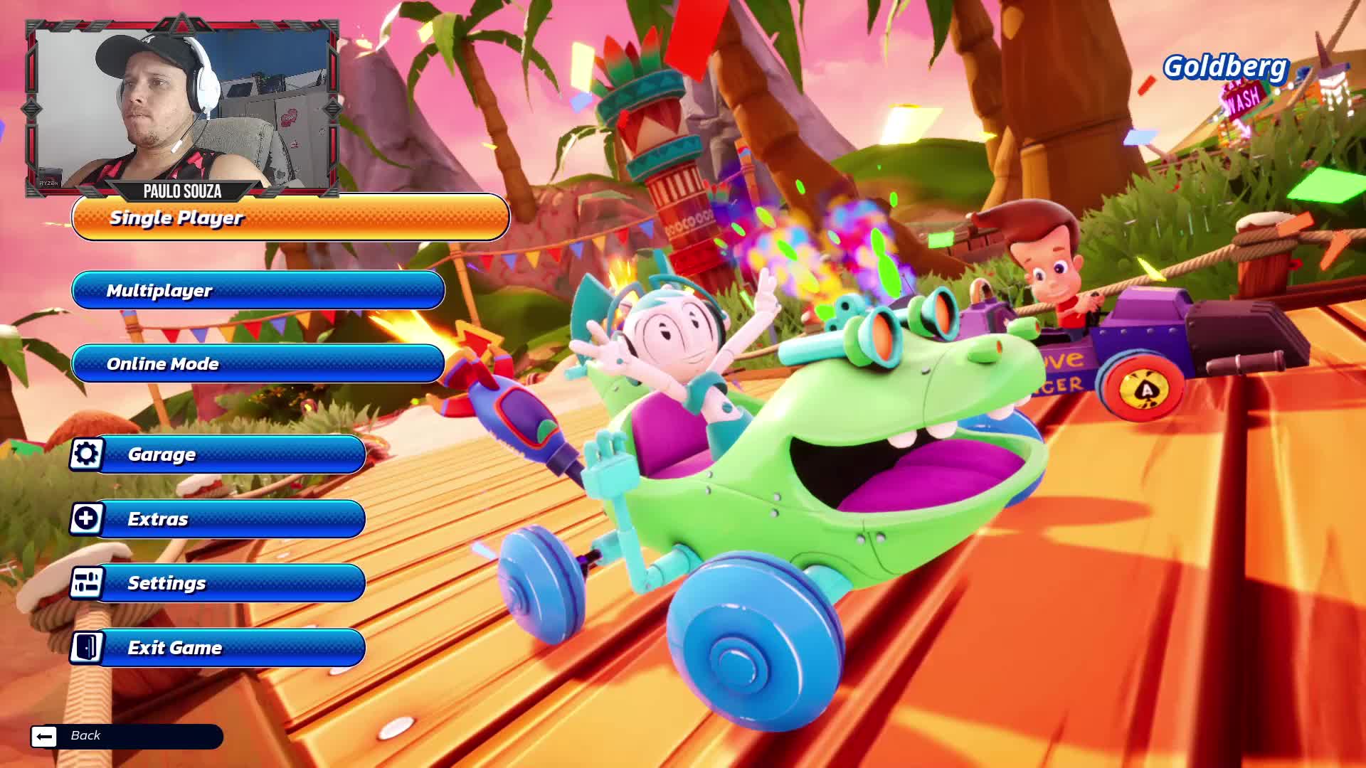 Nickelodeon Kart Racers 3 testando o jogo PAULO SOUZA - COS.TV