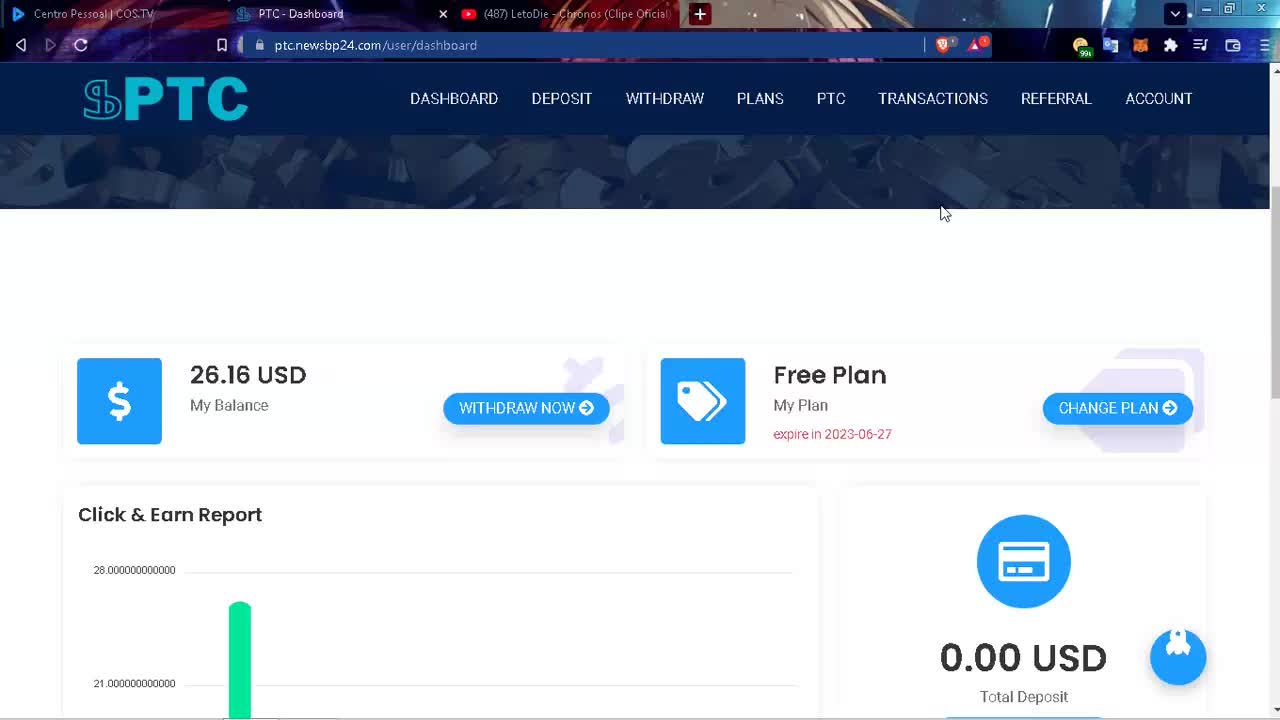 Comece 2023 com 100 Dólares | #rendaextra - COS.TV