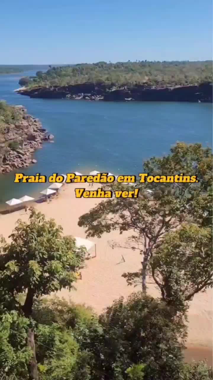 PRAIA DO PAREDÃO | UM DOS PONTOS TURÍSTICOS DE TOCANTINS #COSTV5 - COS.TV