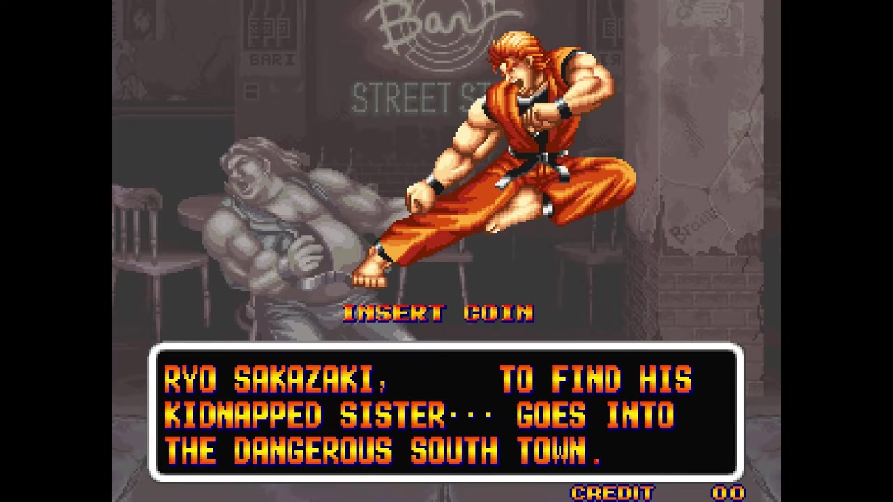 Intro Art of Fighting /Arcade(1992) - COS.TV