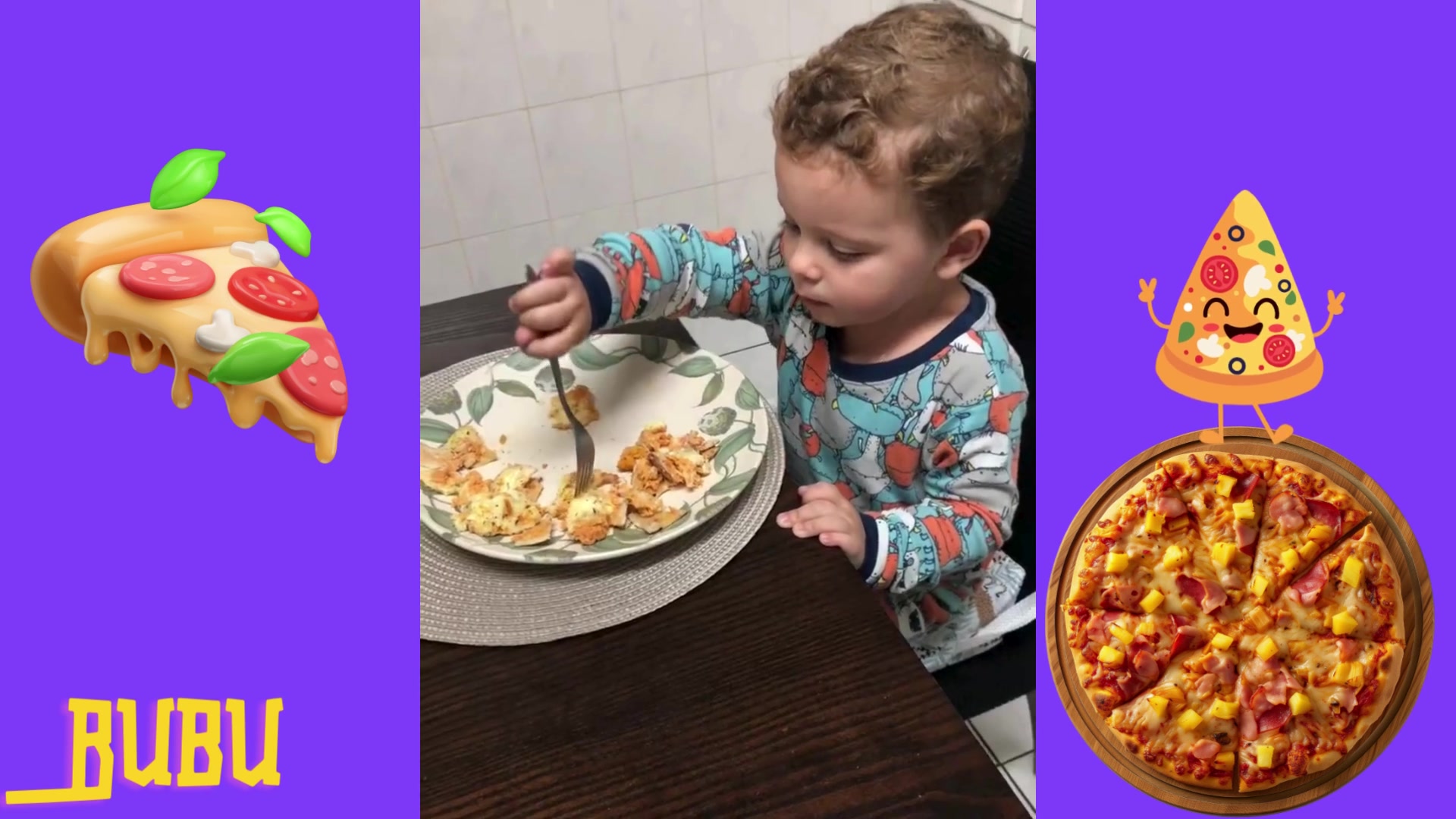Bubu comendo pizza! - COS.TV