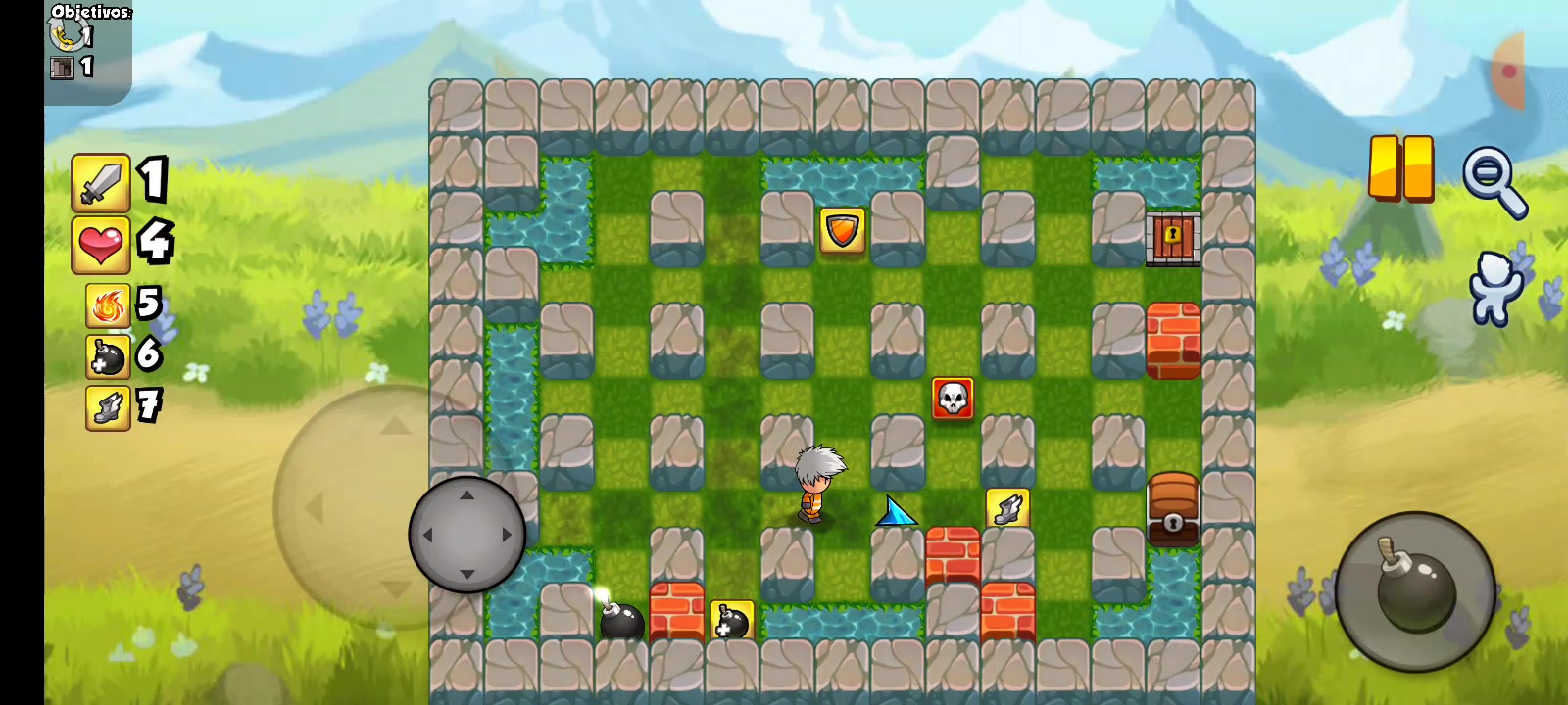 Bomber Friends nivel 1 e 6. #GAMEPLAY. - COS.TV