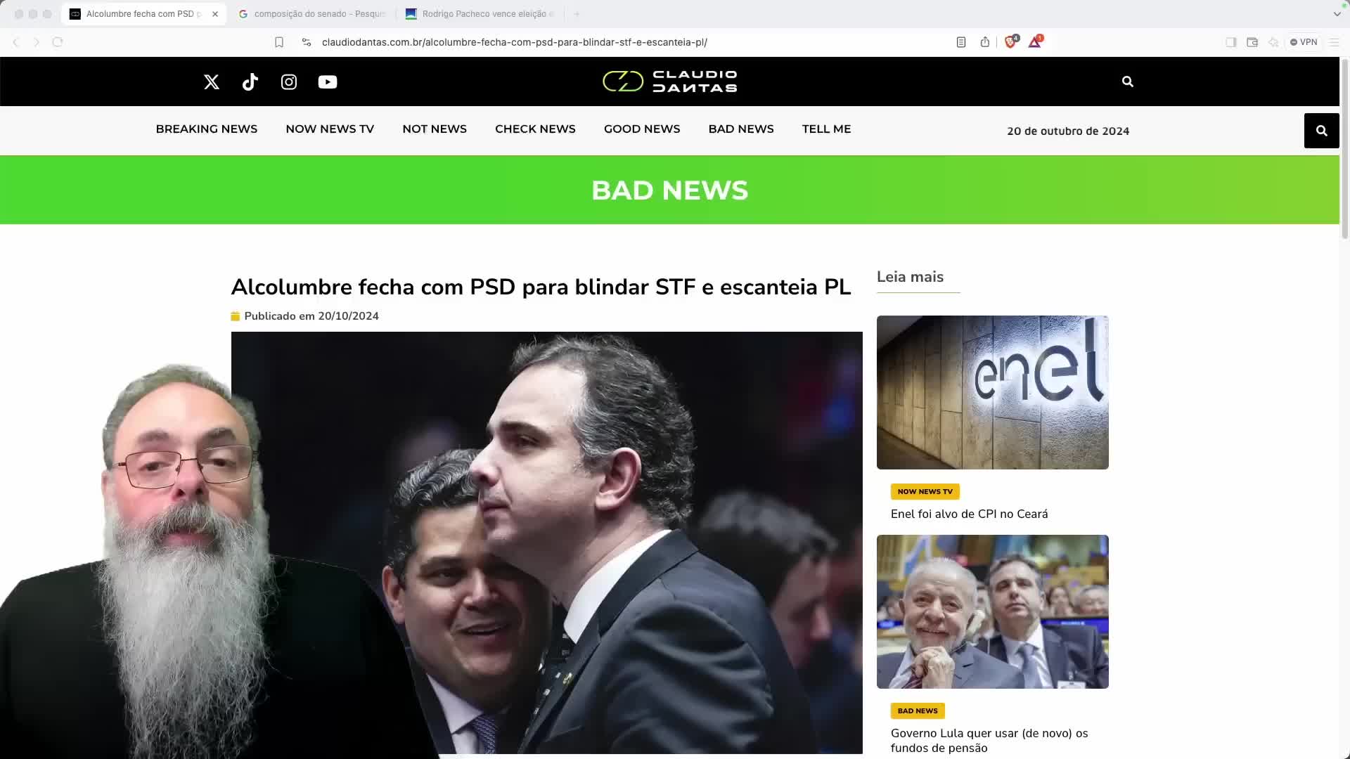 IMPEACHMENT do XANDÃO só em 2027: ALCOLUMBRE fecha com PSD para ...