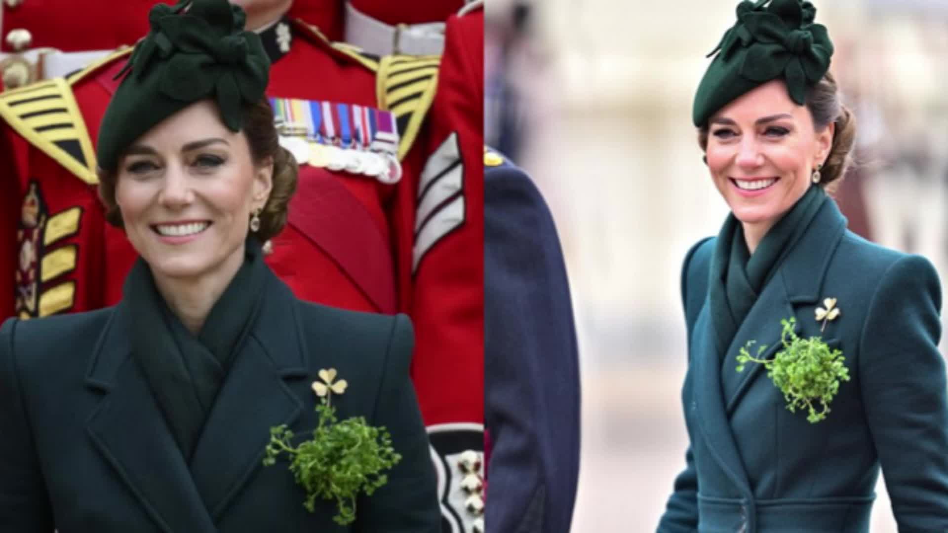 Kate Middleton encanta en el Día de San Patricio tras sus tratamientos ...