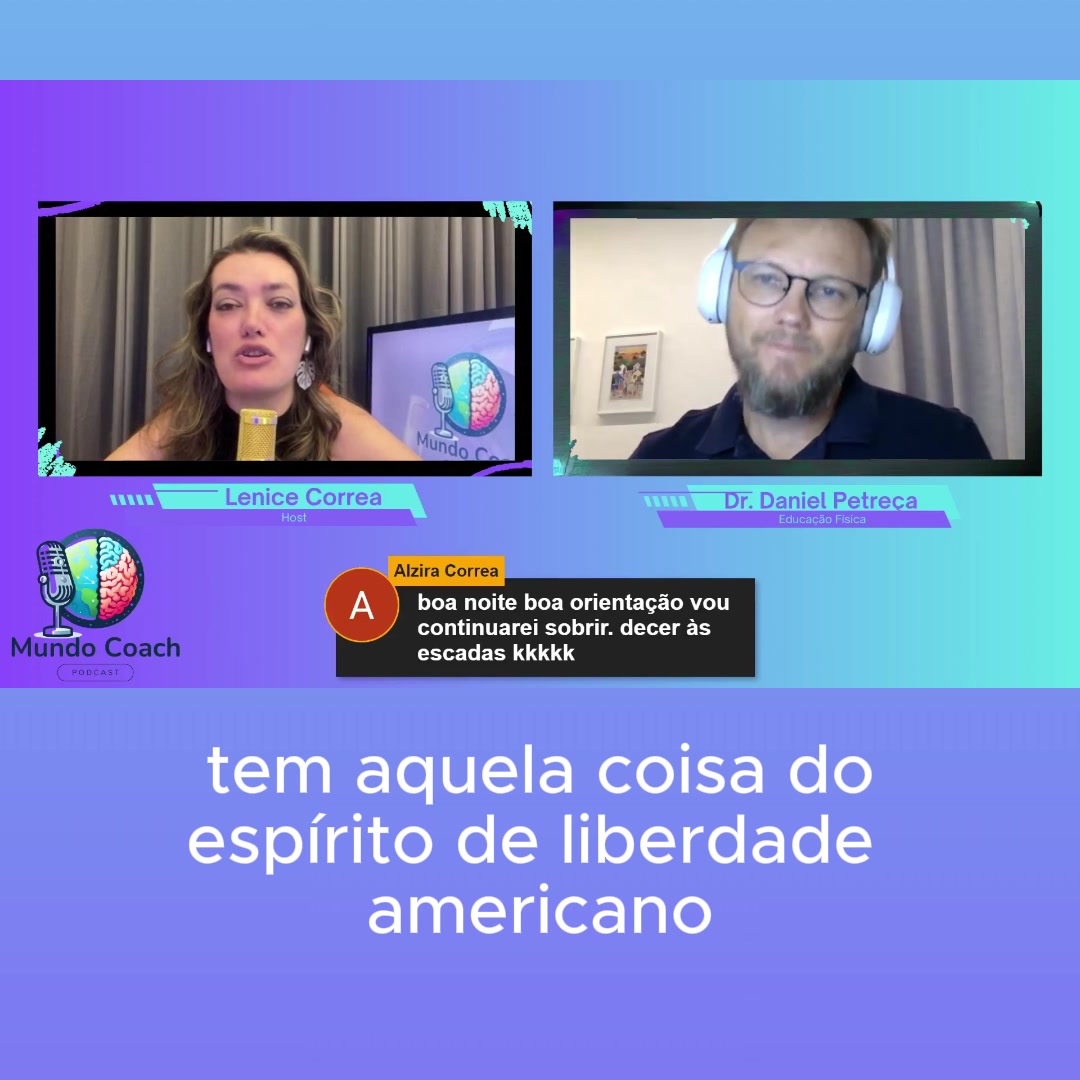 Lenice do Podcast Mundo Coach - COS.TV