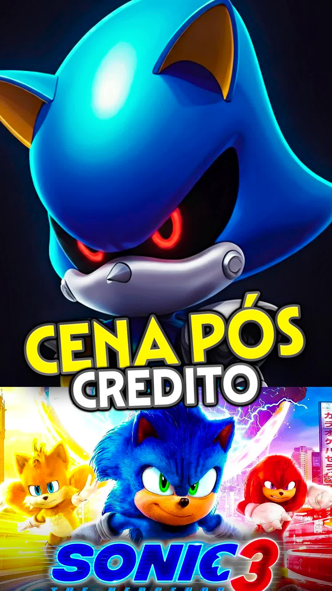 Sonic 3 o filme - cena pos credito - COS.TV