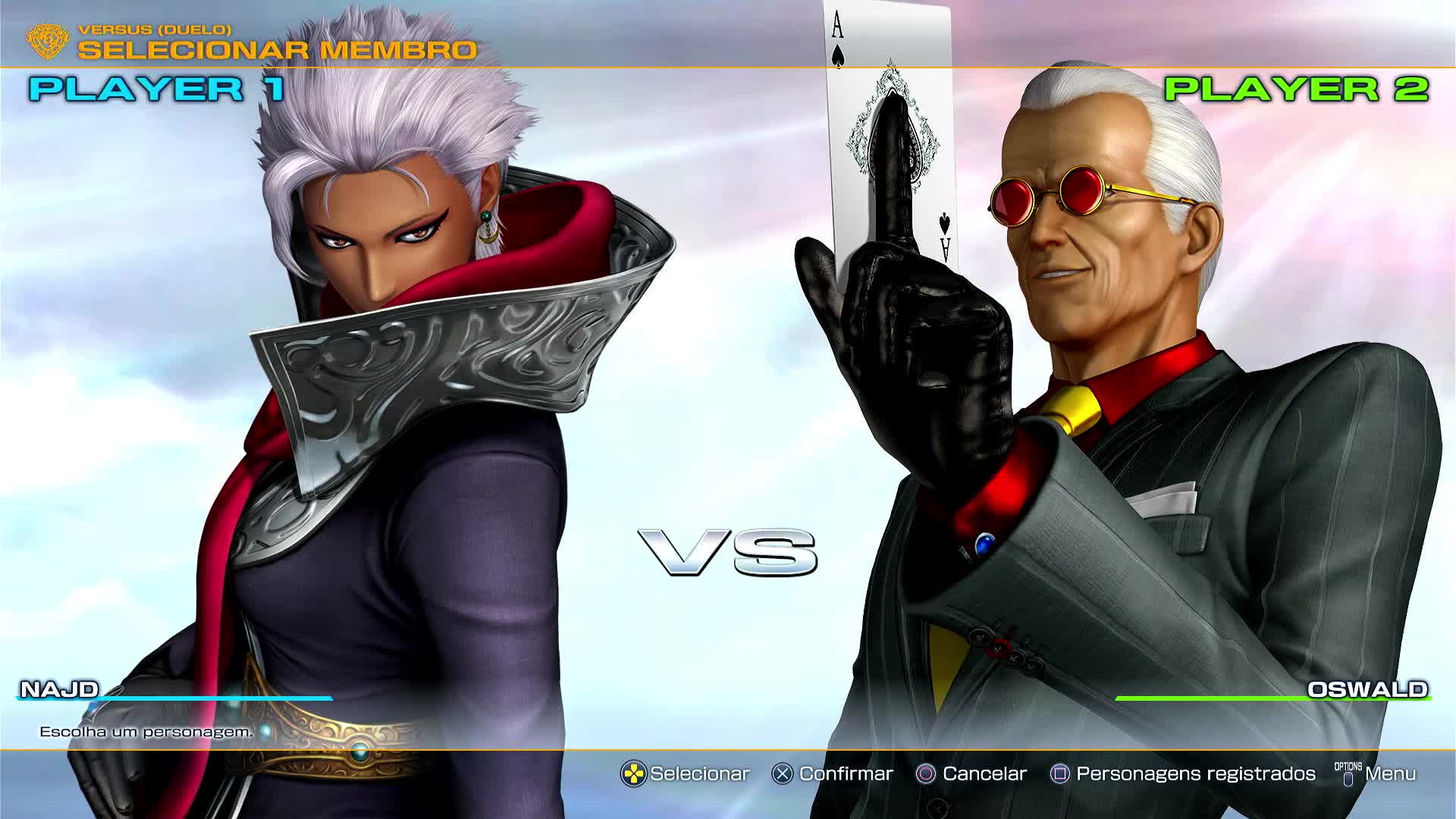 NAJD VS OSWALD - KOF XIV - COS.TV