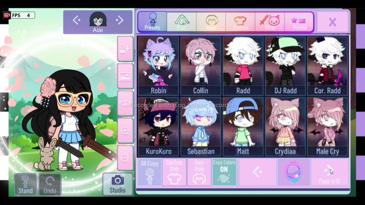 PRESET de Gacha Nox - COS.TV