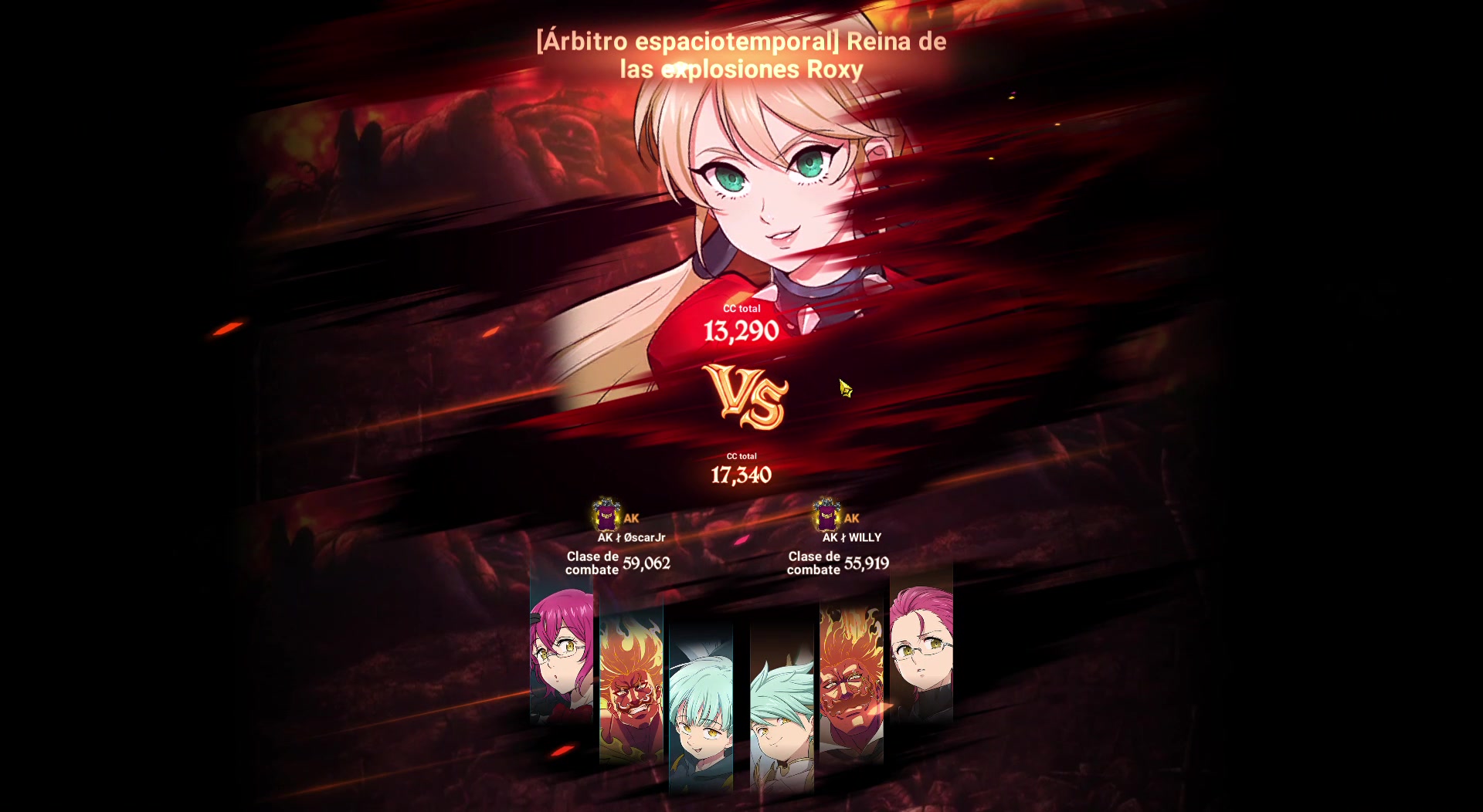 Batalla De Desastre De Roxy De La Locura En 7DS Grand Cross - COS.TV