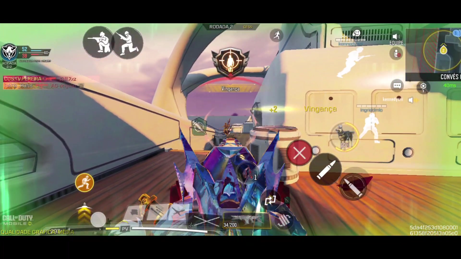 Call of duty mobile gameplay cortes ☠️🎥💯🎮👍😎💪 - COS.TV