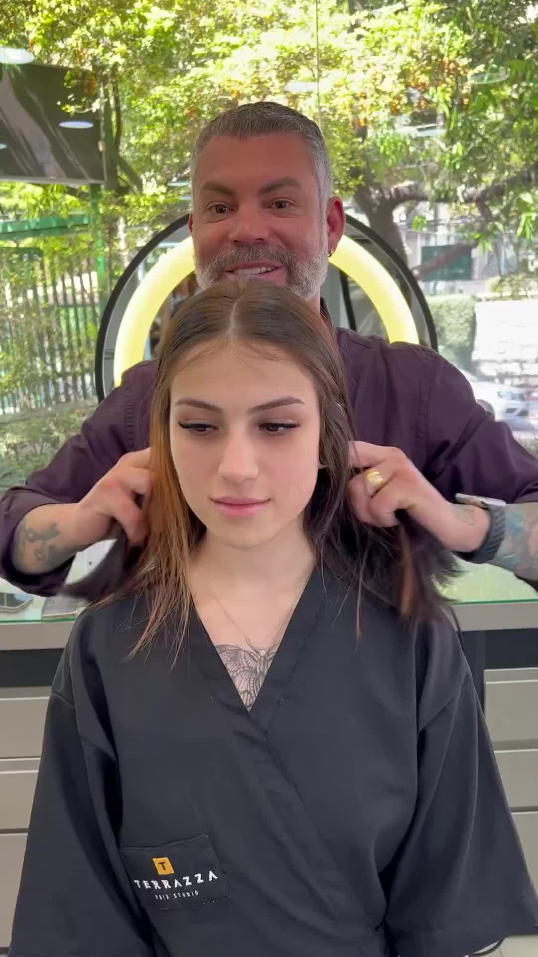 Transformação da Cor 💜🖤 - COS.TV