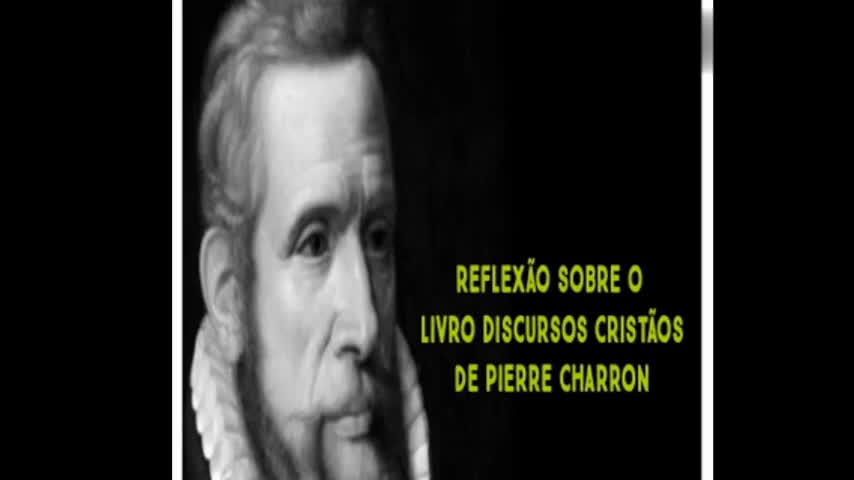 Reflexão sobre o livro Discursos Cristãos de Pierre Charron #COSPizza ...