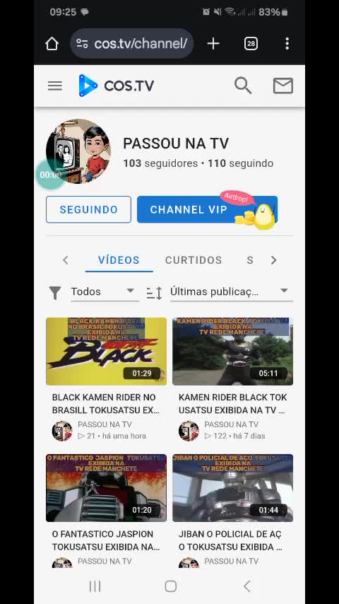 Divulgando canal - COS.TV