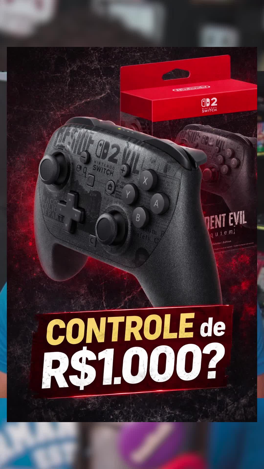 Controle pro do Resident evil requiem - COS.TV