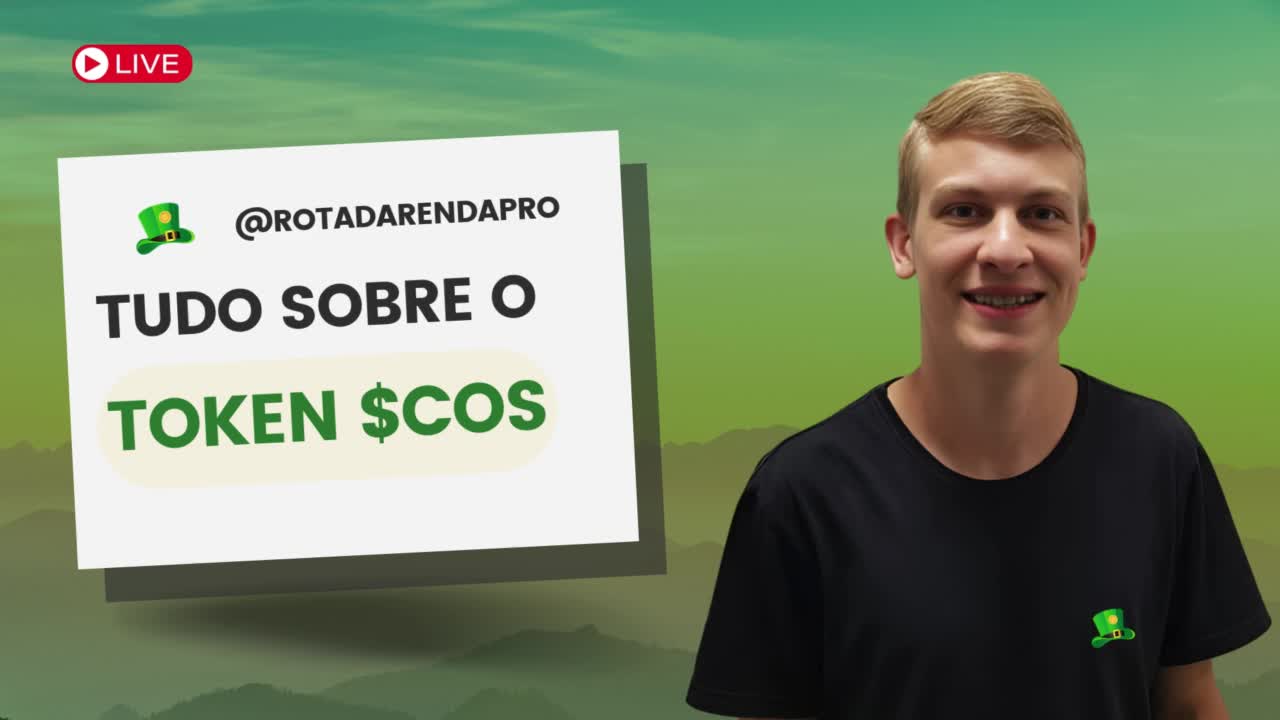 🎯 Live Especial: O Que Você Precisa Saber Sobre o Token $COS - COS.TV