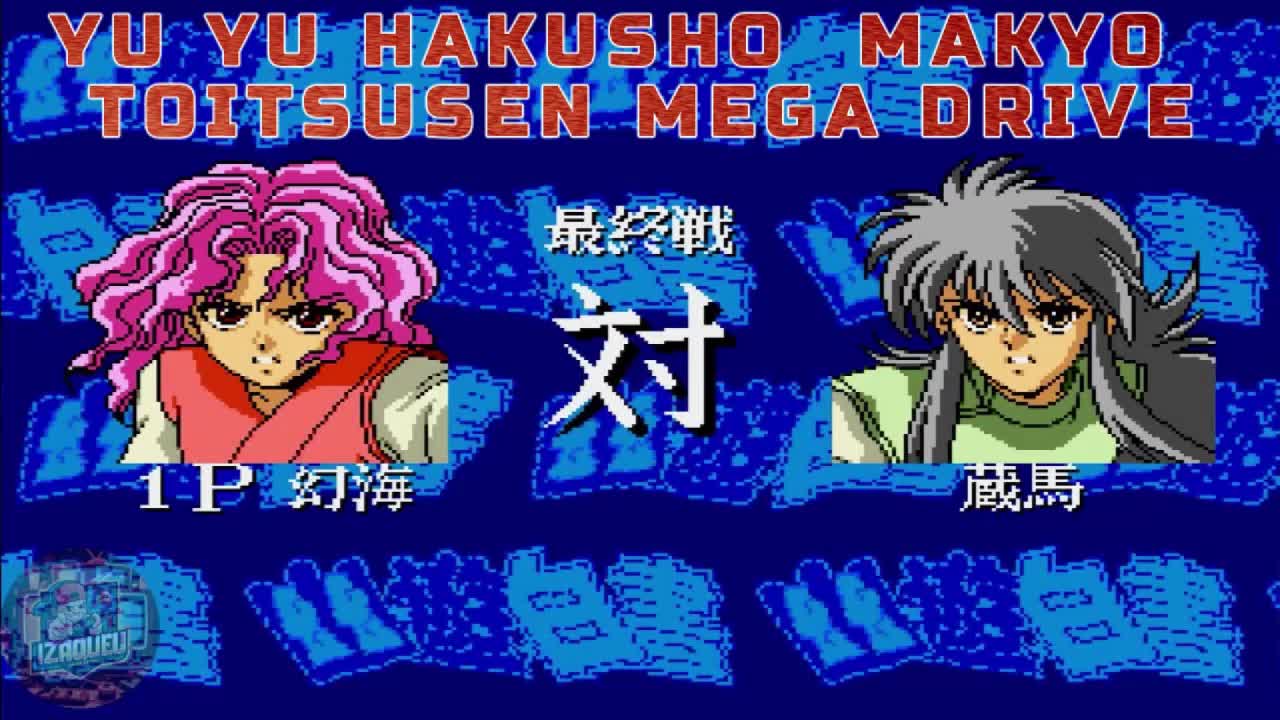 YU YU HAKUSHO MAKYO TOITSUSEN PARTE 4 MEGA DRIVE - COS.TV